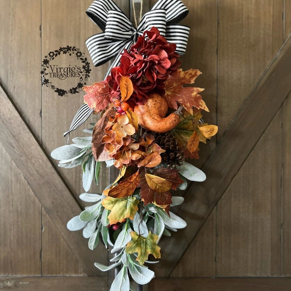 Fall Door Swag - Etsy