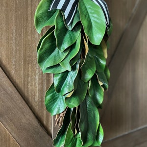 Magnolia Swag, Magnolia Teardrop Swag, Wall Decor, Farmhouse Magnolia ...