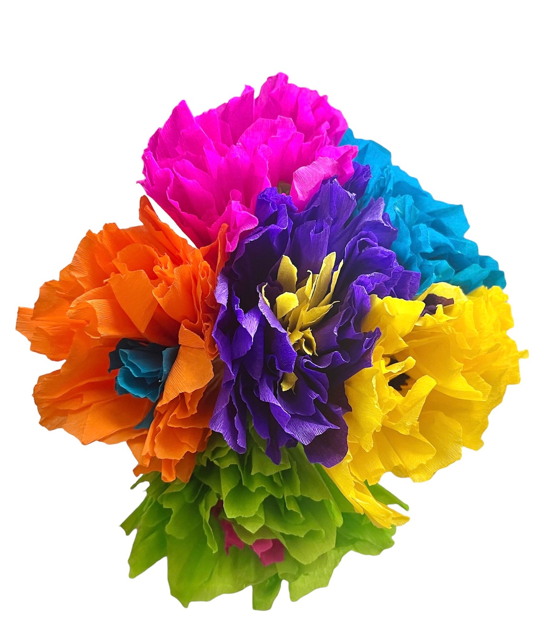 Fiesta Paper Flower Bunch / Fiesta Paper Flowers / Fiesta Door ...