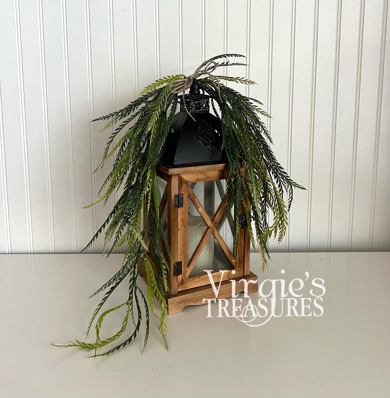 Saw Grass Swag / Lantern Accessory / Greenery Lantern Decor / Lantern ...