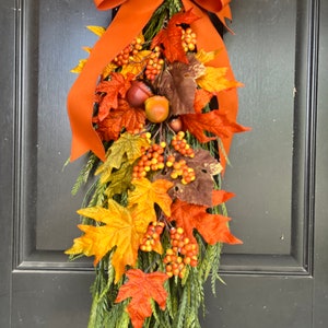 Fall Saw Grass Swag / Fall Greenery Swag / Fall Swag / Autumn Swag ...