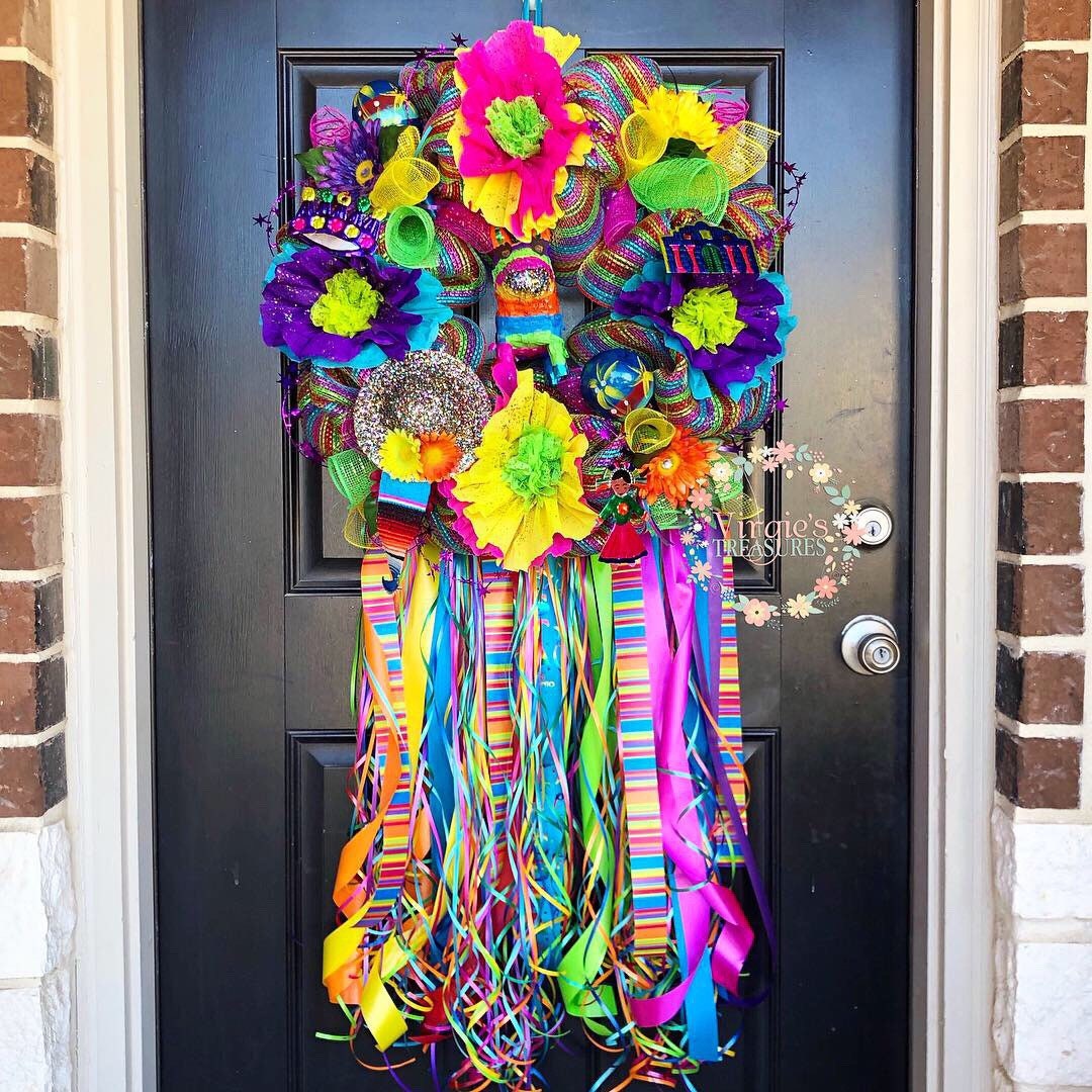 Fiesta Wreath, Fiesta Deco Wreath, Fiesta Wreath, Viva Fiesta Wreath ...