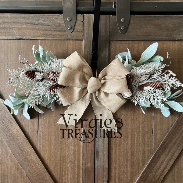 Horizontal Christmas Swag - Etsy