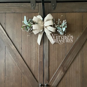 Small Farmhouse Swag / Spring Swag / White Berry Swag / Dough Bowl ...