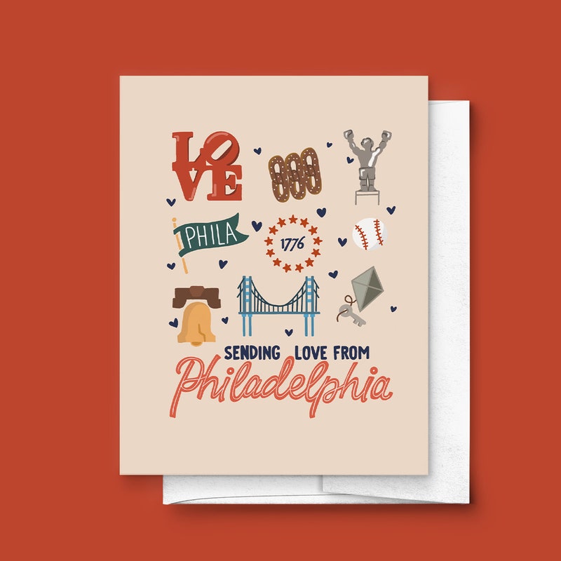 Philadelphia Love - Etsy