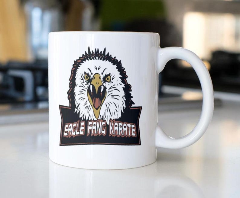Miyagi-do - Cobra Kai - Eagle Fang Dojo Logos Mug - Etsy