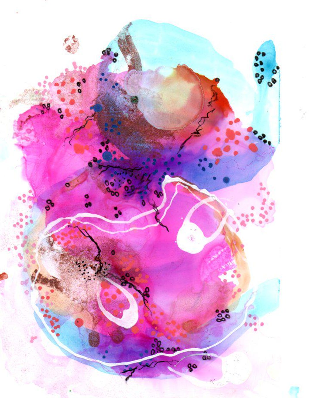 Hand Painted Cards, Hand Made Greetings Cards, Celebration Cards ...