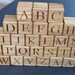 29 Swedish Finnish Alphabet Wooden Blocks, Handmade ABC Letter Blocks ...