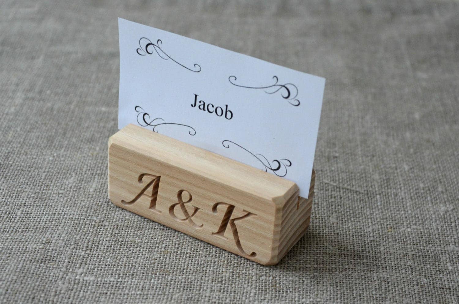 25 Personalized Wood Table Number Holders for Wedding and | Etsy