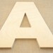 18'' Large Wooden Letter for Rustic Wedding Decor Custom Letters Wooden ...