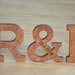 6'' Wood Letters Personalized Wood Ampersand Free - Etsy