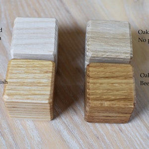 100 Oak Wood Blocks Ash Wood Building Blocks Small Wood Cubes Building ...
