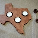 Wood Candle Holder in a Shape of State Texas Candle Holder | Etsy