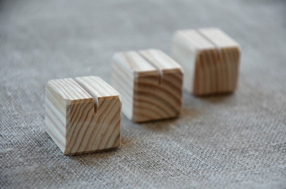 30 Small Table Number Holders Wood Place Card Holders for Wedding and Party DIY Rustic Wedding Decor Cafe Restaurant Table Number Holder Etsy UK