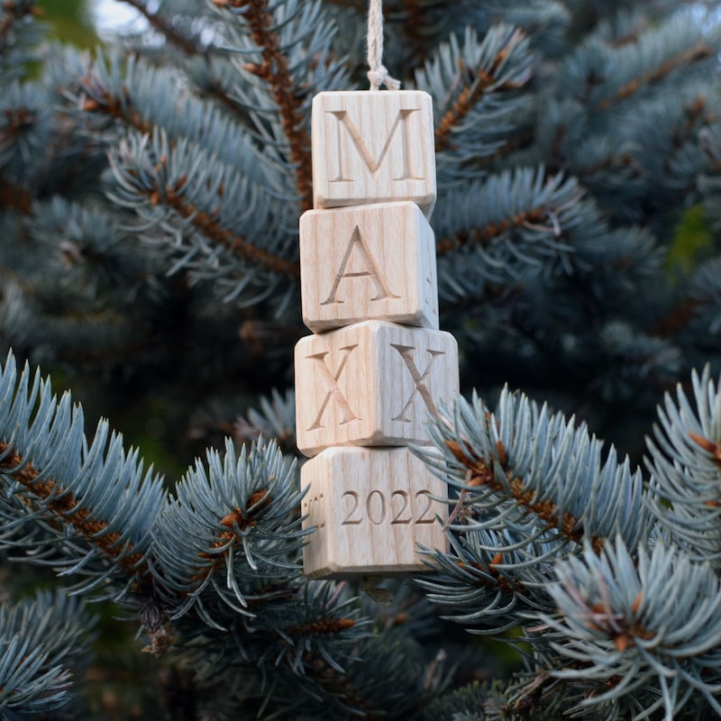Wood Blocks Christmas - Etsy