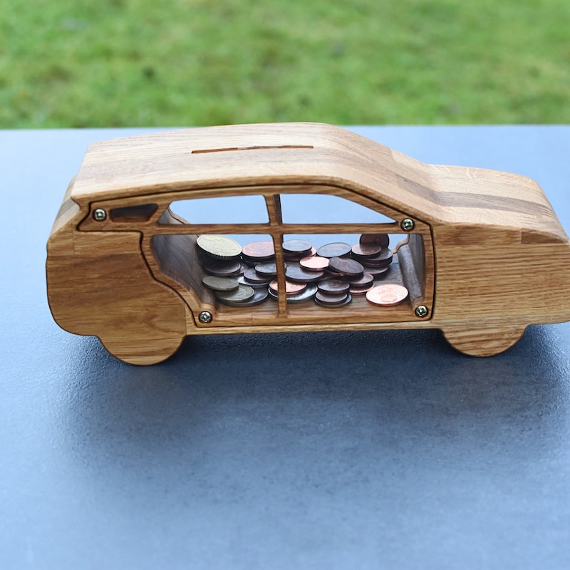 Car Piggy Bank - Etsy