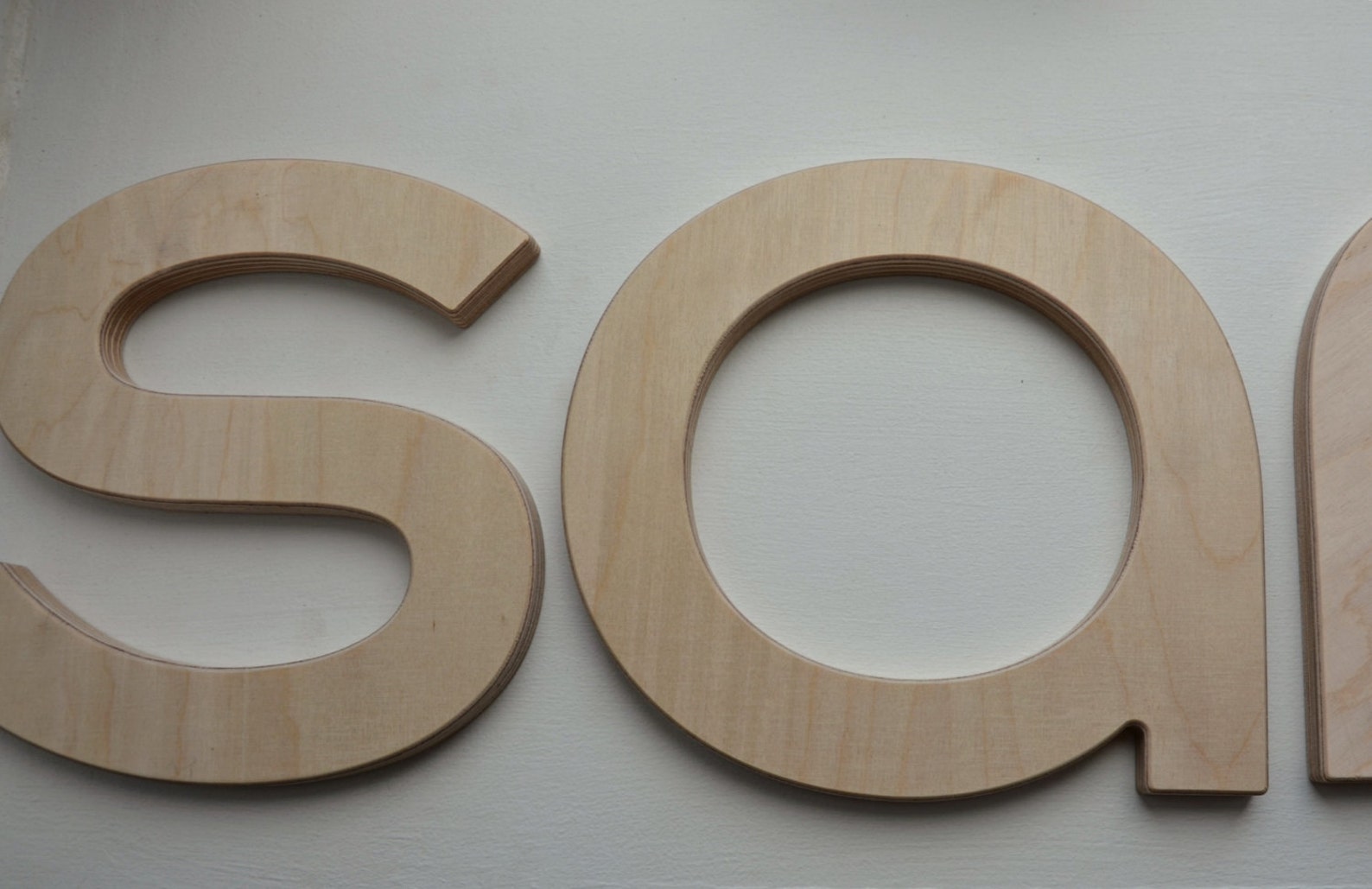 8'' Wall Wood Letters Unfinished Baby Nursery - Etsy