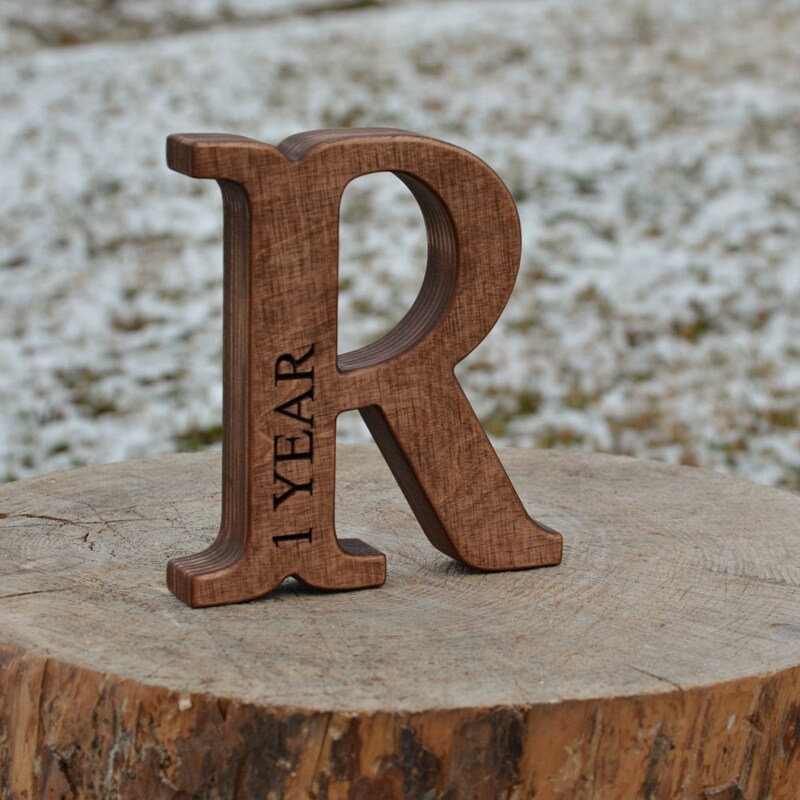 Wooden Letter R - Etsy