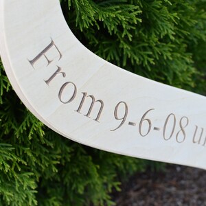 20'' Large Personalized Wooden Letter for Rustic Wedding Decor Text ...
