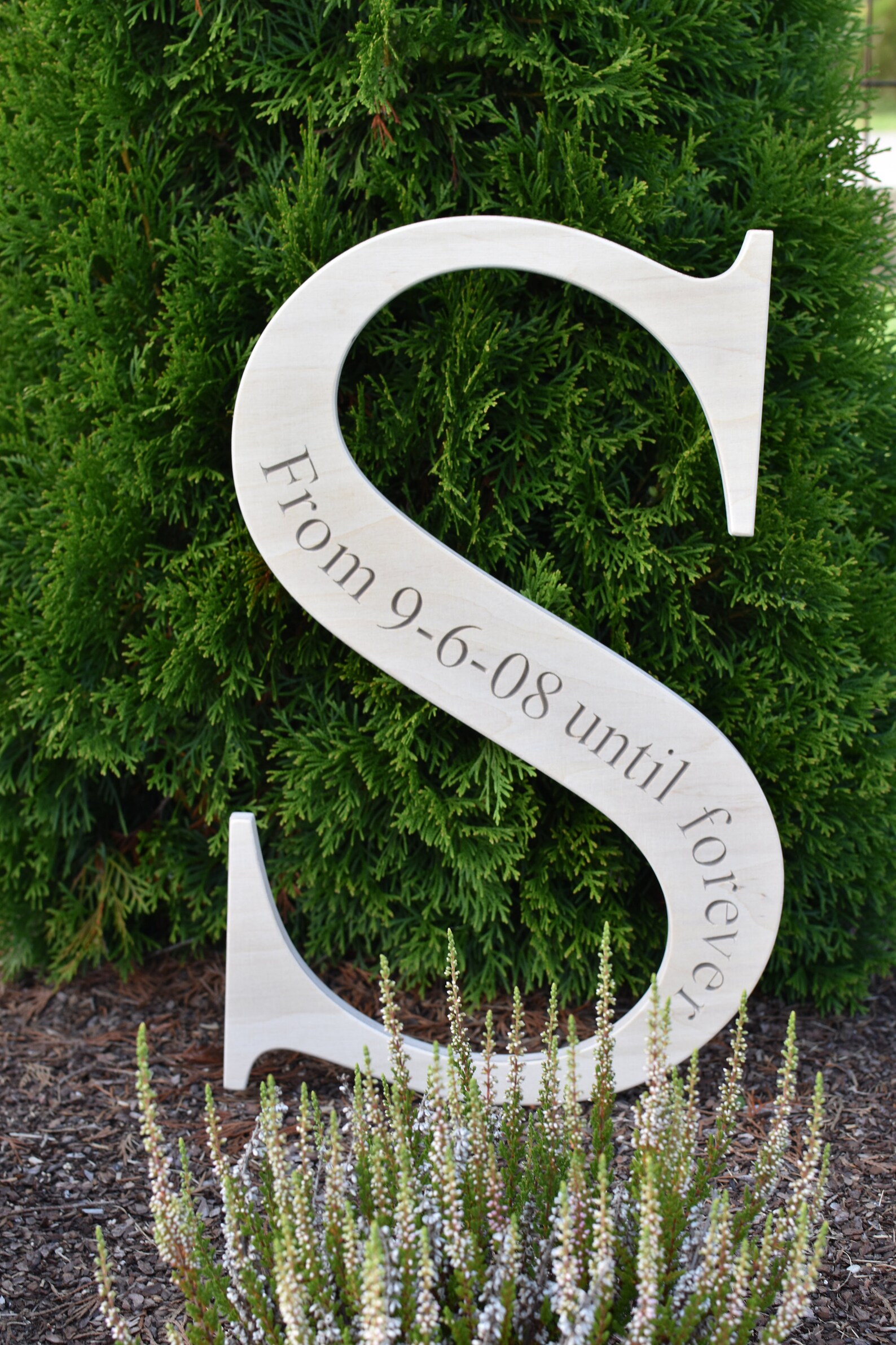 20'' Large Personalized Wooden Letter for Rustic - Etsy