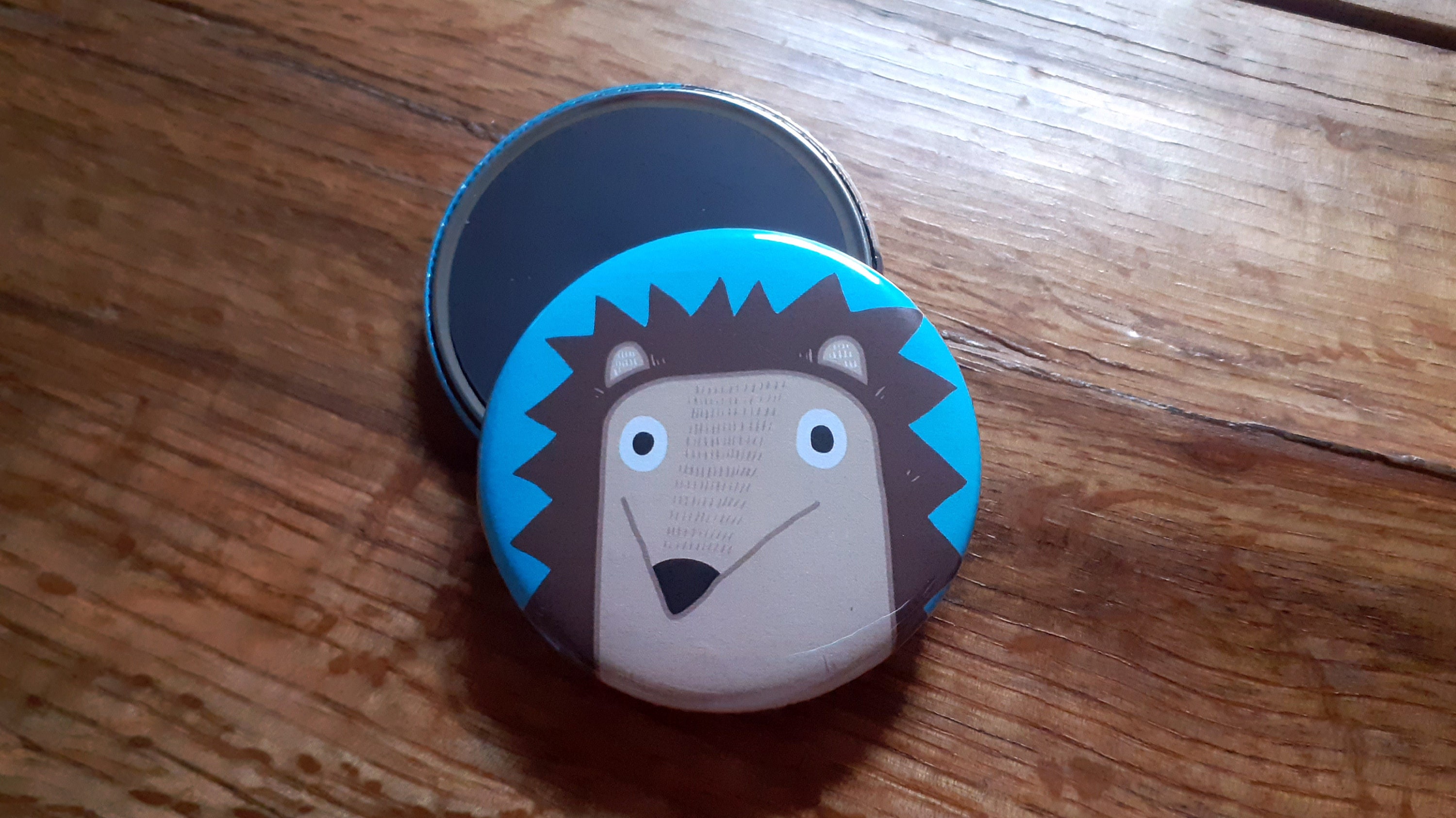 Woodland Creatures Fridge Magnets 58mm Round Cute Wildlife Lover Fridge ...