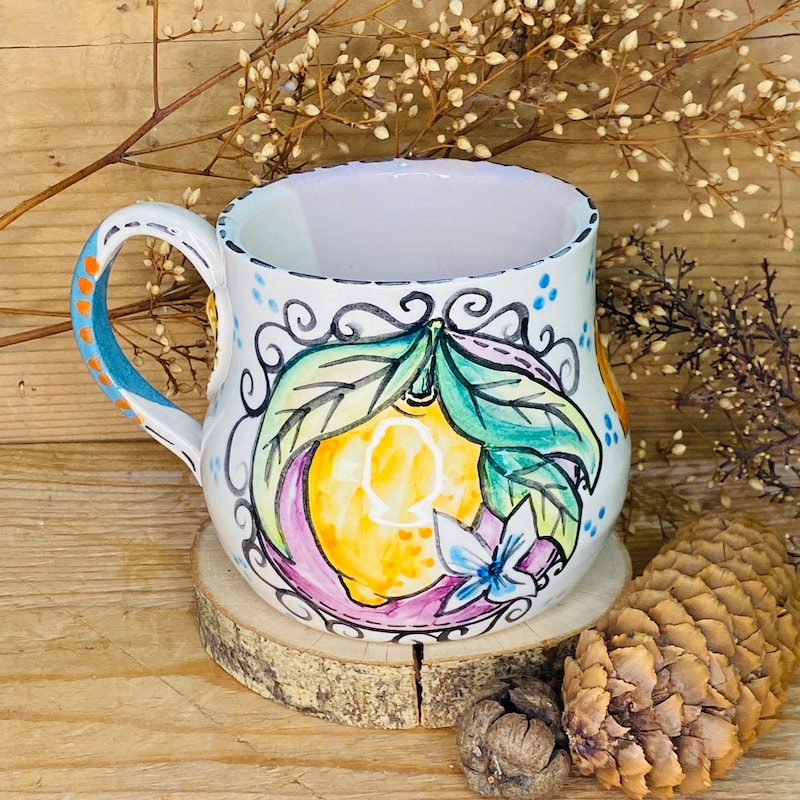 Italian Pottery Lemons - Etsy