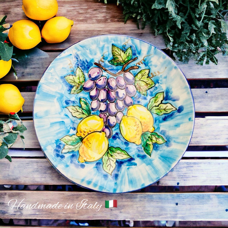 Ceramic Fruit Dinnerware Set - Etsy
