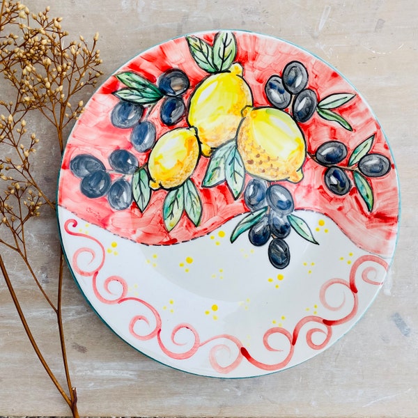 Hand Painted Dishes - Etsy