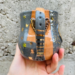 Moon Mug, Witch Brew Mug, Half Moon, Witch Cauldron, Handmade Ceramics ...