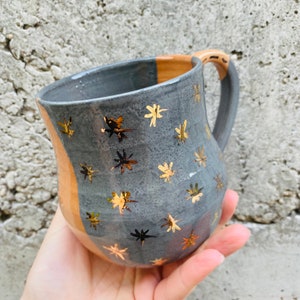Moon Mug, Witch Brew Mug, Half Moon, Witch Cauldron, Handmade Ceramics ...