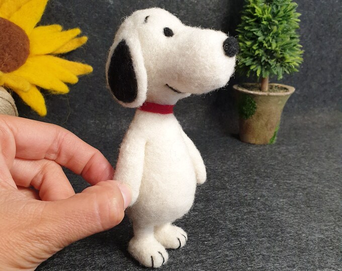 Needle Felted Snoopy Dog - Etsy