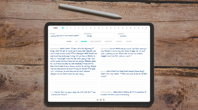 Digital Bible Journal | Digital Bible Study | Journaling Through the ...