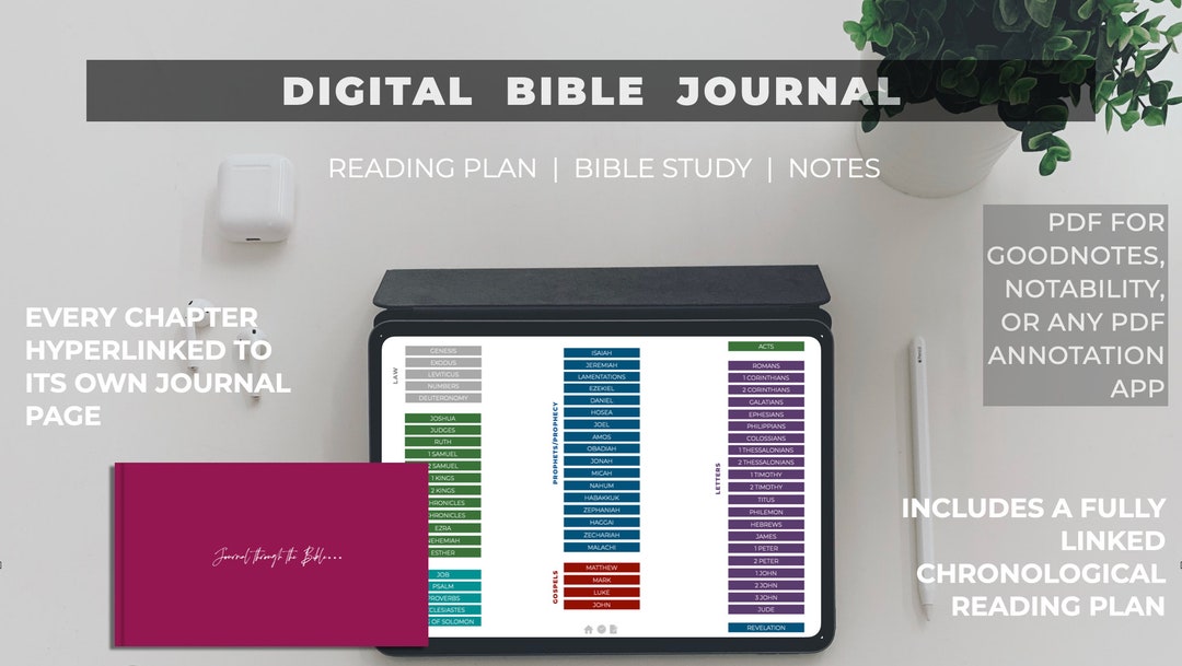 Digital Bible Journal | Digital Bible Study | Journaling Through the ...