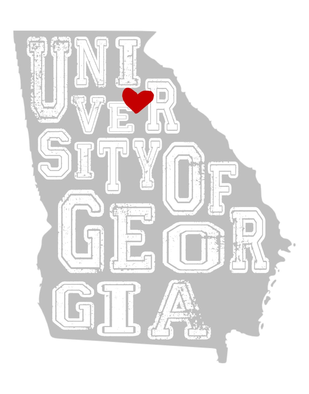 UGA Wall Art; Digital File; UGA Print; 11x14 Wall Art - Etsy