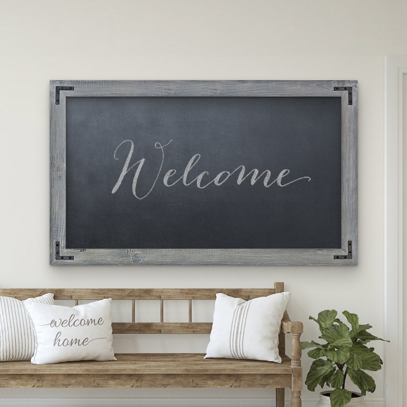 Rustic Chalkboard - Etsy