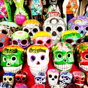 Dia De Los Muertos Art, Day of the Dead Photo, Sugar Skulls, Mexican ...