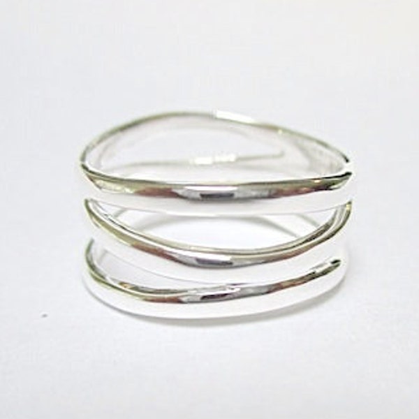 Wave Ring - Etsy