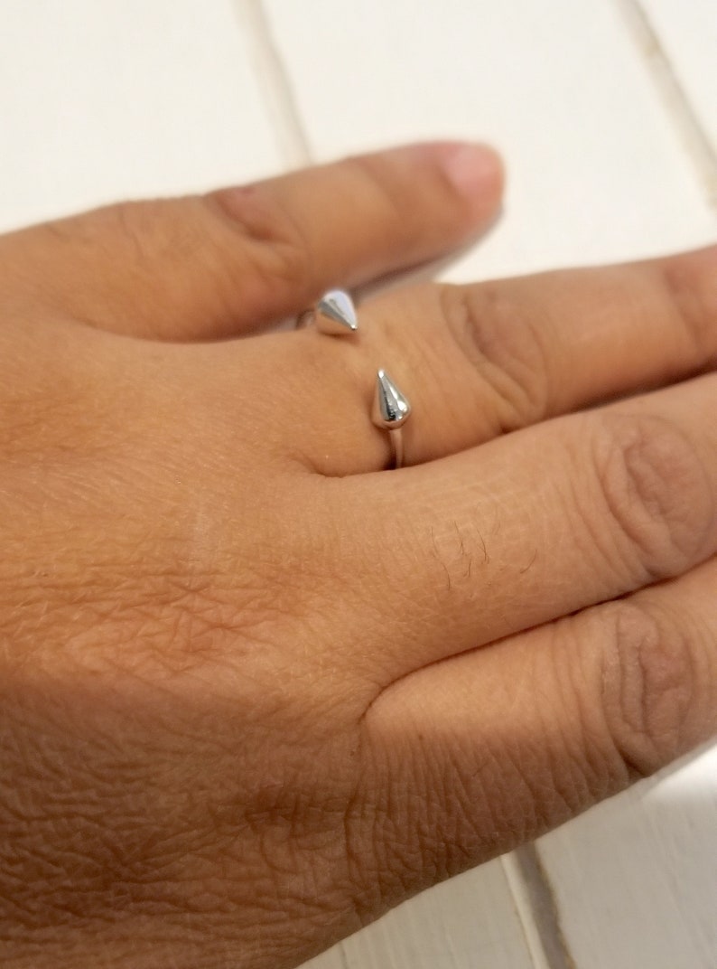 Silver Spike Ring Sterling Silver - Etsy