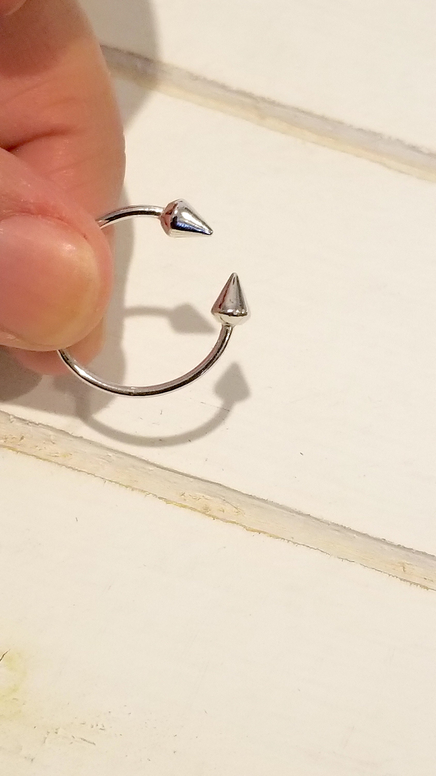 Silver Spike Ring- Sterling Silver - Etsy