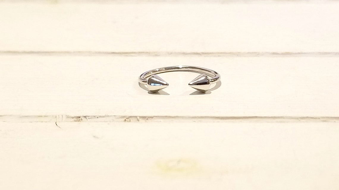 Silver Spike Ring Sterling Silver - Etsy