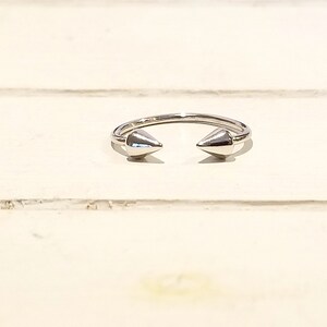 Silver Spike Ring- Sterling Silver - Etsy