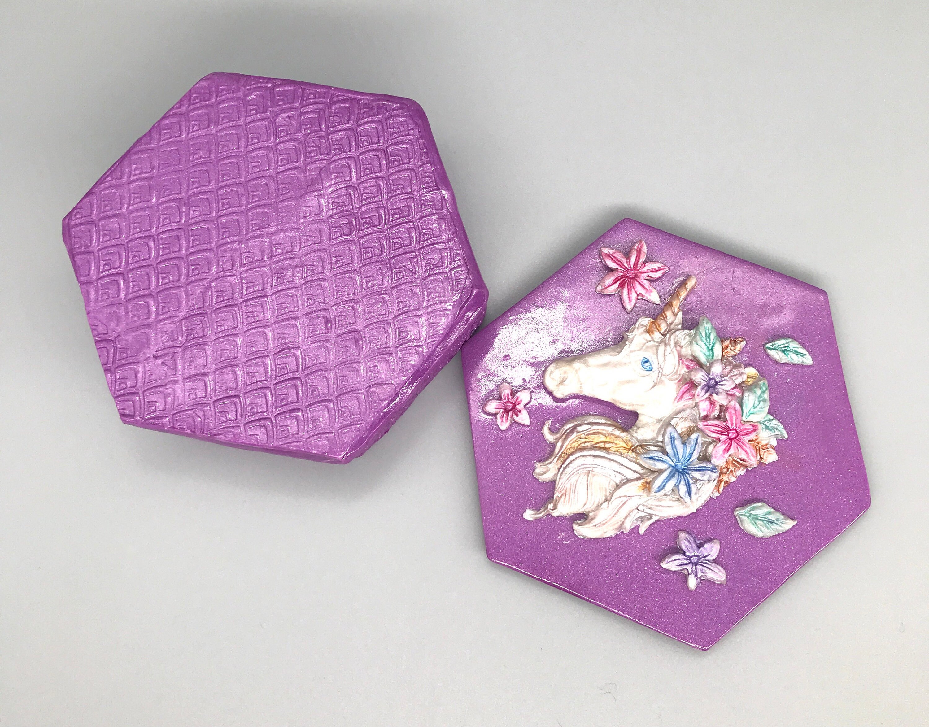 Unicorn Box Small Decorative Box Keepsake Box Lidden Box - Etsy