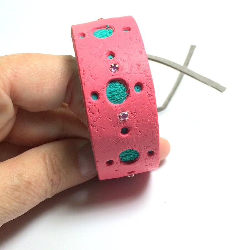 Polymer Clay Cuff - Etsy