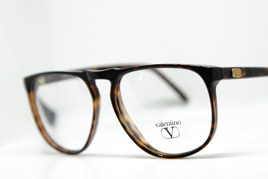 VALENTINO 023 Vintage Aviator Glasses Occhiali Brille Lunettes Gafas ...