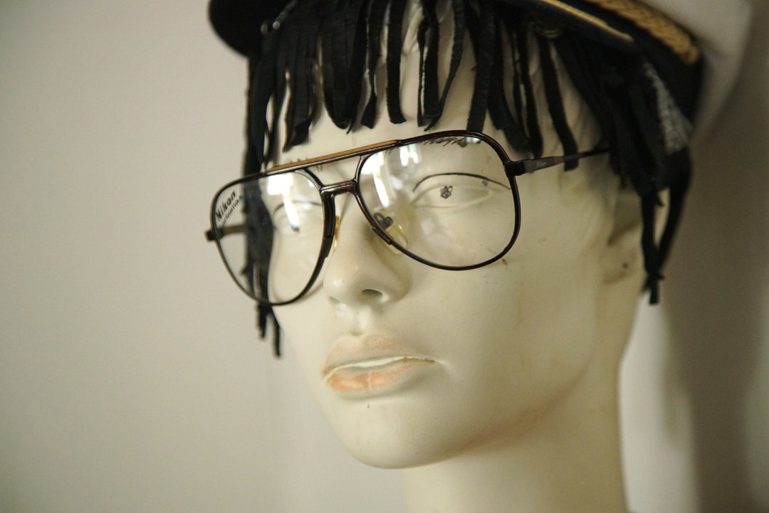 NIKON NK4250 CARBOMAX Vintage Aviator Occhiali Brille Lunettes Gafas ...