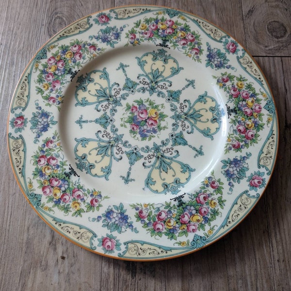Royal Worcester Antique Plate - Etsy