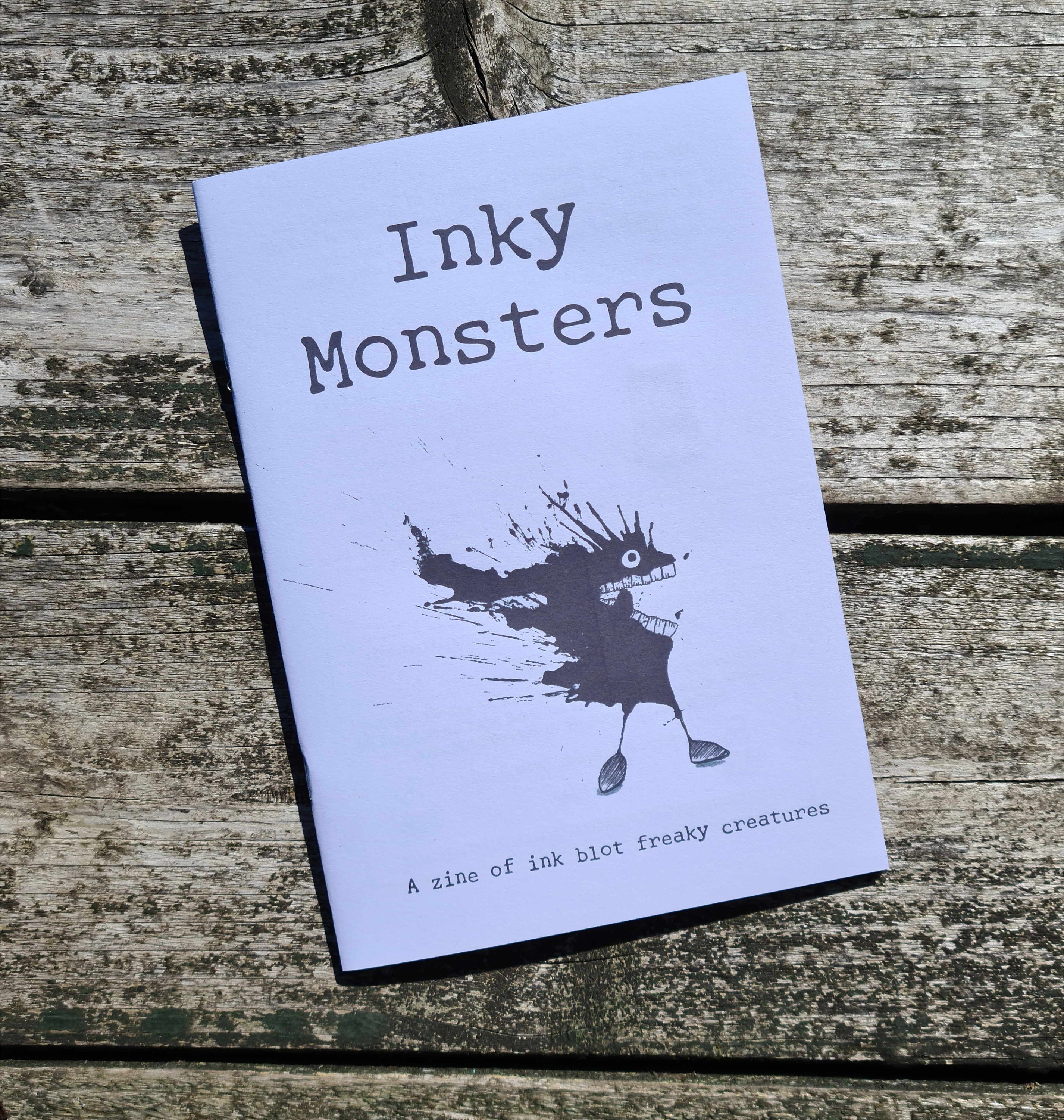 Inky Monsters - a Handmade Art Zine - Etsy UK