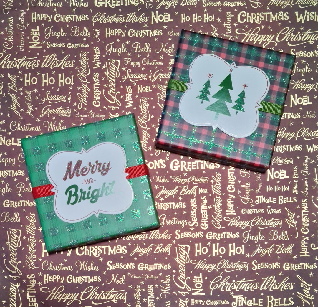 Blank Square Tiles for Art, Doodling, Zentangling in Upcycled Christmas ...