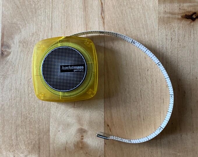 Hoechtmass Pocket Roller Tape Measure-pink-60 Inch/150 Cm-made in ...