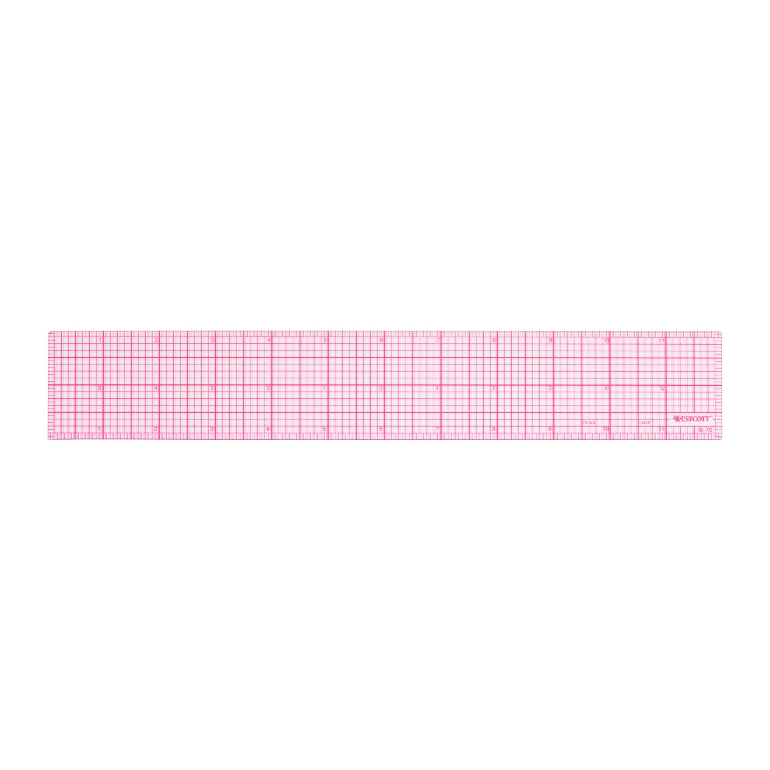 Westcott 12 X 2 Beveled Transparent Ruler B-70 - Etsy